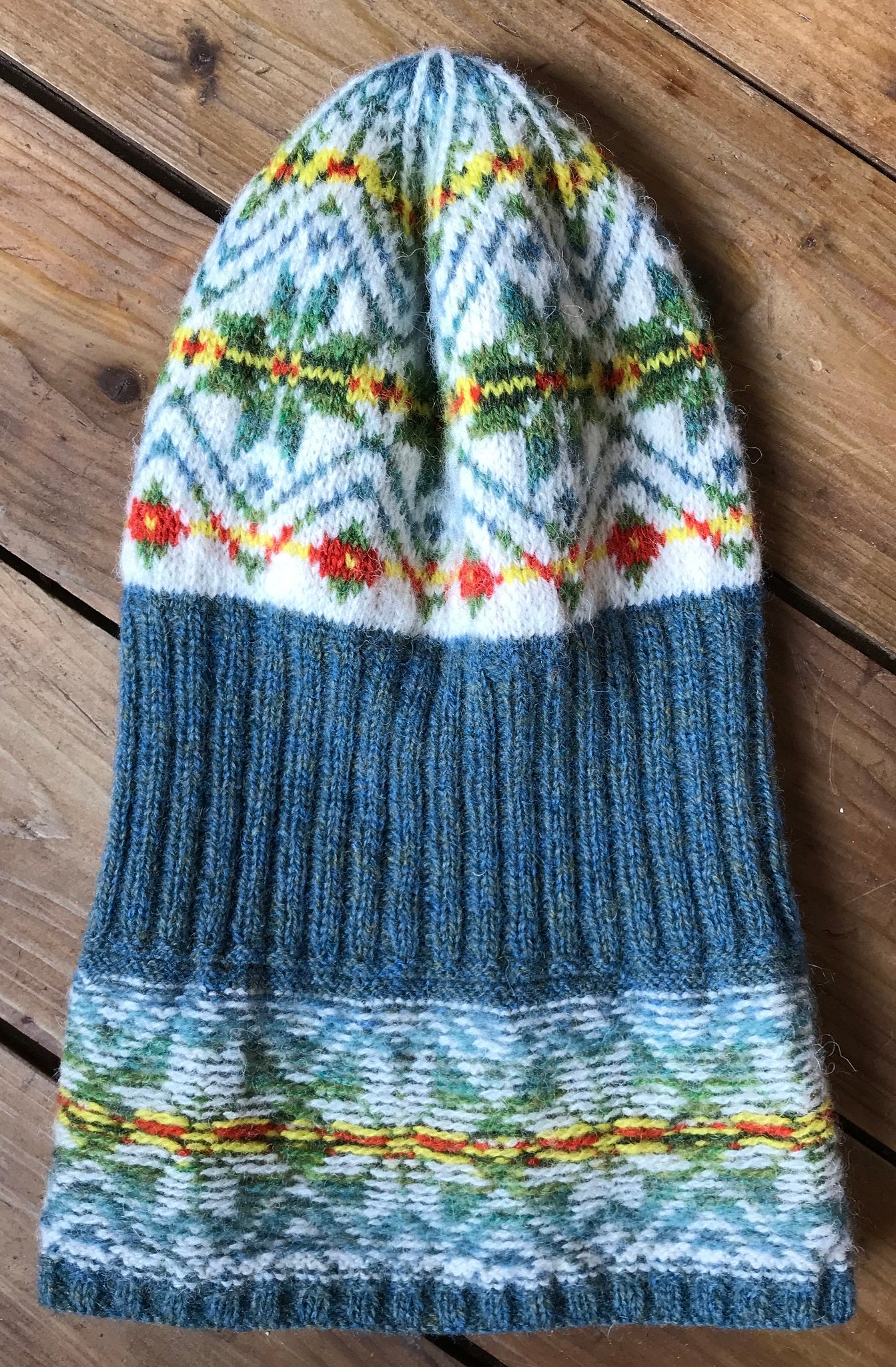 Knitting Jenny Pattern 20: Fair Isle Inspired Fisherman’s Kep and Desi