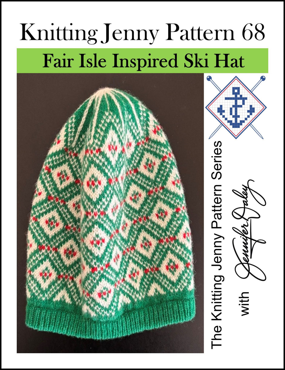 Knitting Jenny Pattern Collection 7: Fair Isle Inspired Shetland Wool ...