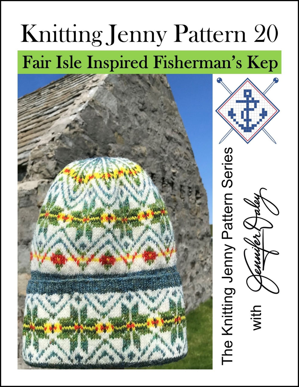 Knitting Jenny Pattern 20: Fair Isle Inspired Fisherman’s Kep – Knitting Jenny: Fair Isle ...